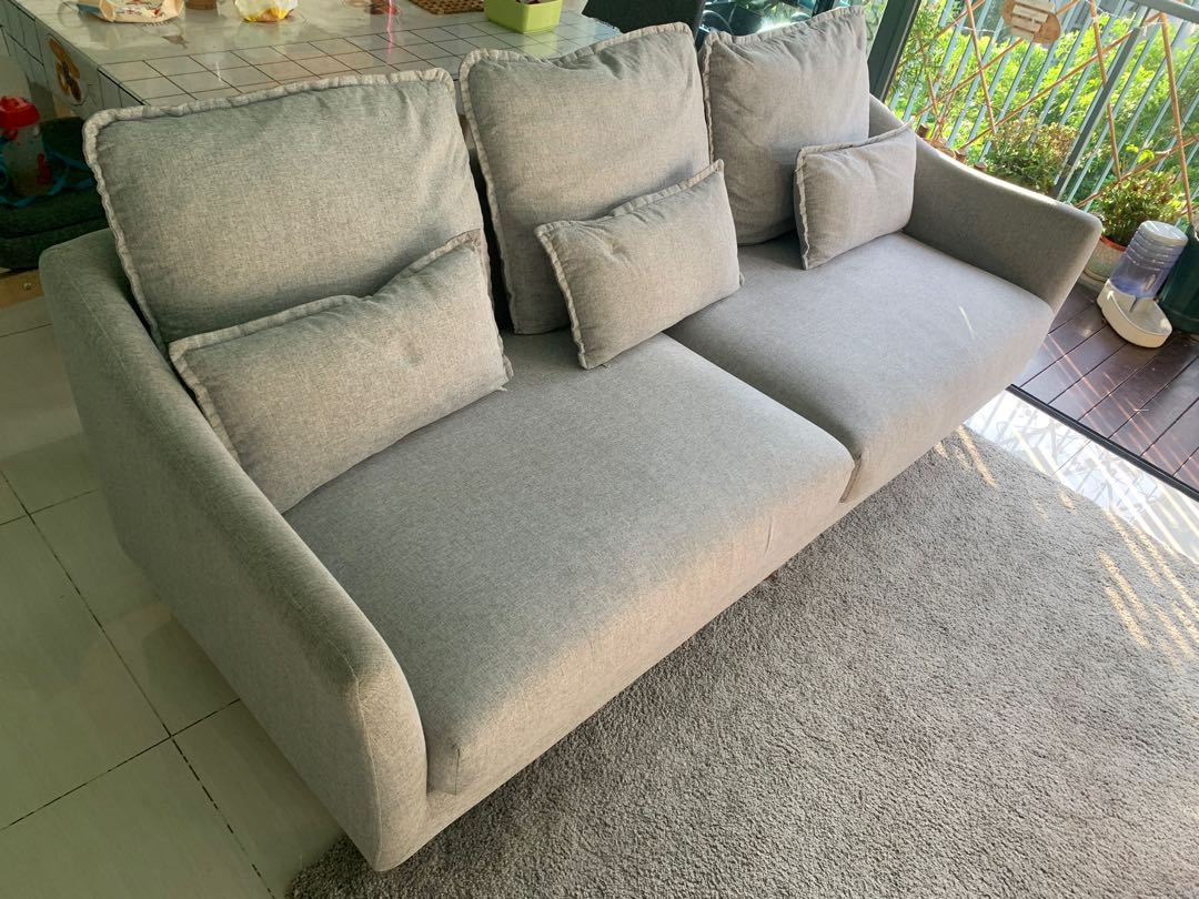 Sofa latex/ lazy sofa, Furniture & Home Living, Furniture, Sofas on ...