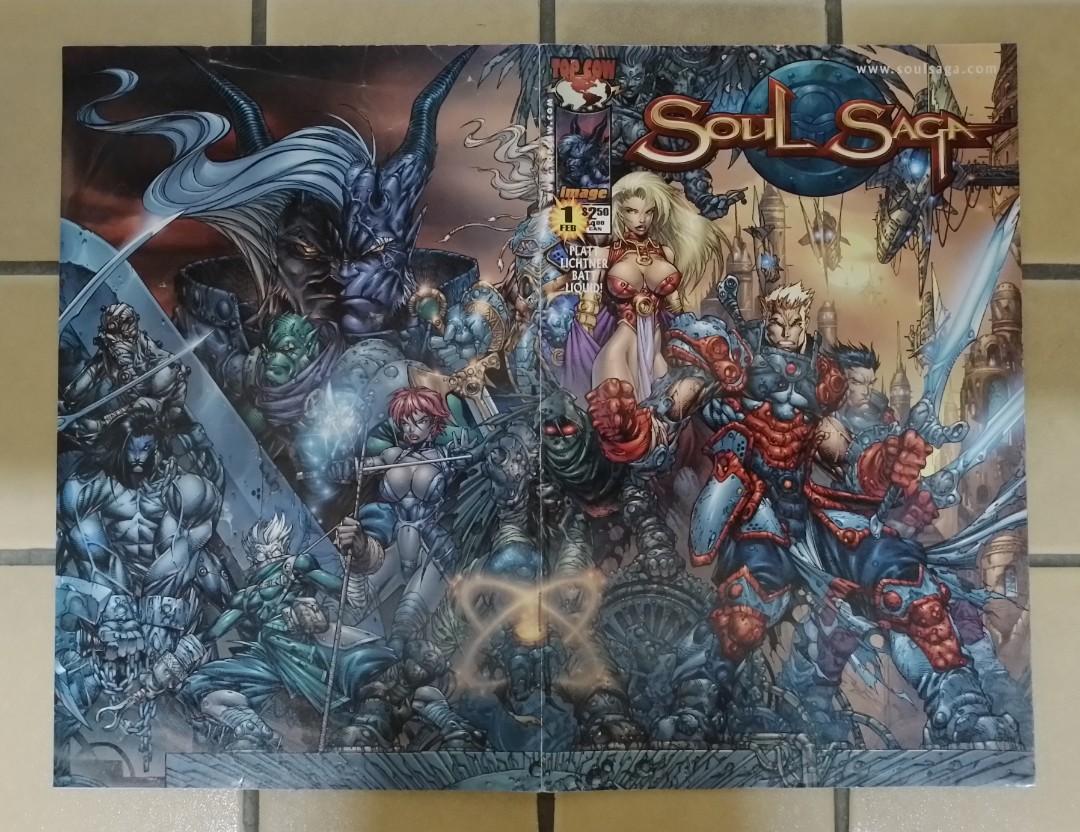 Soul Saga #1 ( Stephen Platt - Cover Art ) Top-Cow/Image Comics ...