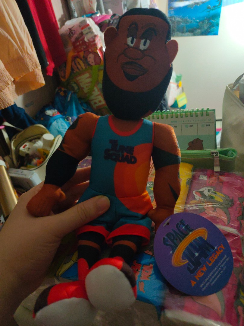 Space jam stuff toy for toddlers main movie character Michael jordan ...