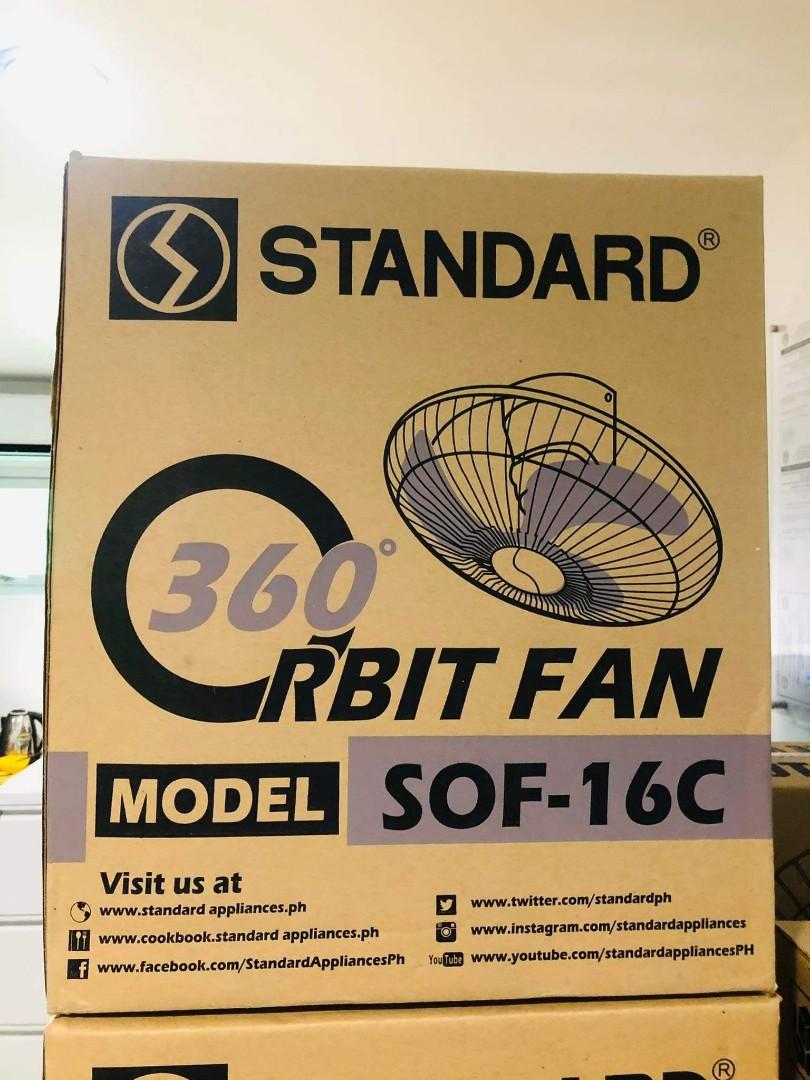 Standard 16" Ceiling / Orbit Fan SOF-16C, Furniture & Home Living ...