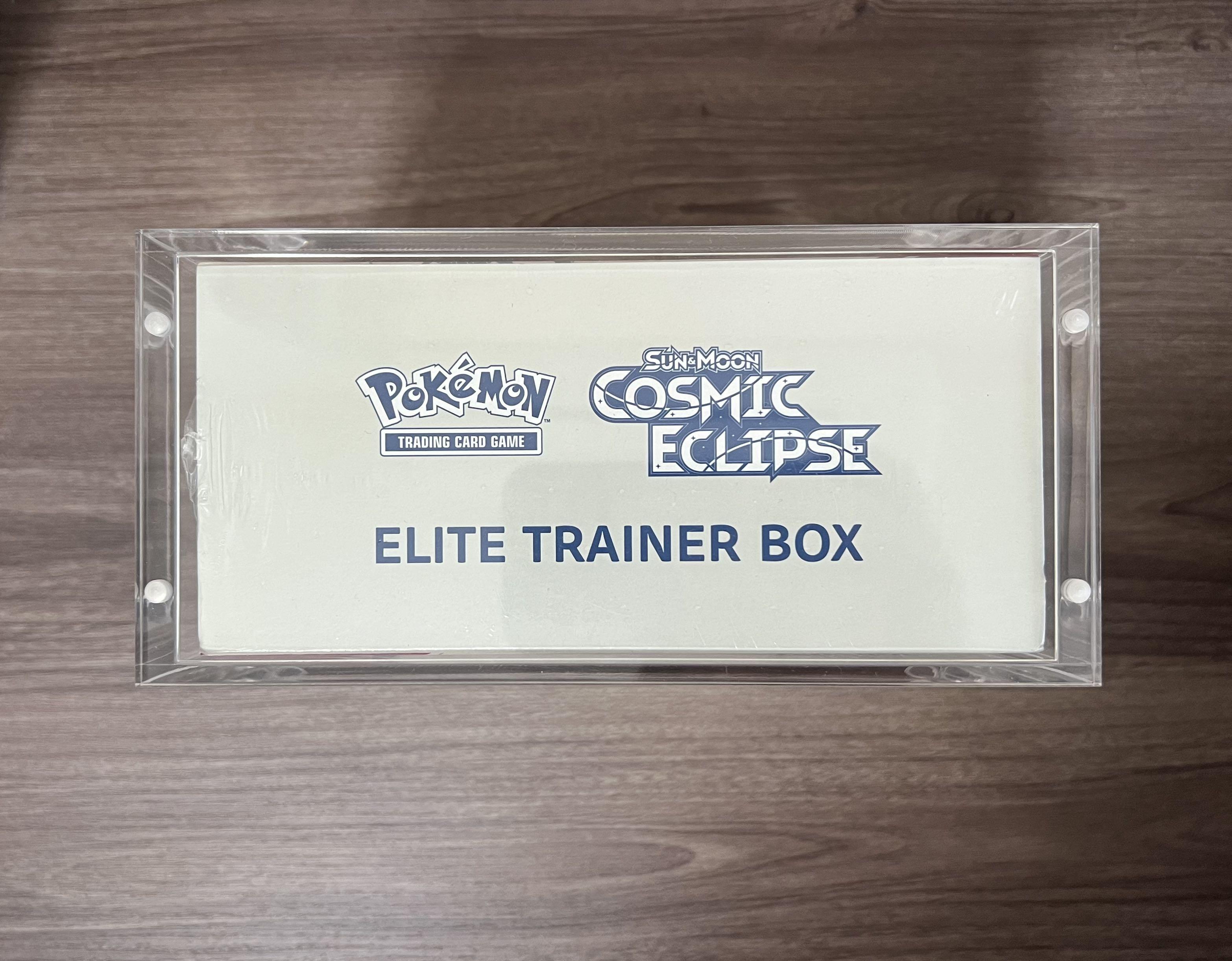 Sun & Moon Cosmic Eclipse Elite Trainer Box - Pokémon TCG Sealed ETB ...