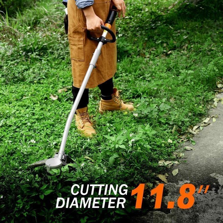 TACKLIFE LGT01A Cordless Grass Trimmer, 40V String Trimmer/Edger ...