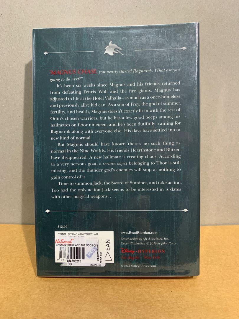 The Hammer of Thor by Rick Riordan (Magnus Chase Book 2), Hobbies ...