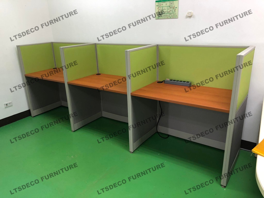three seater workstation table office partitions - partition system and ...