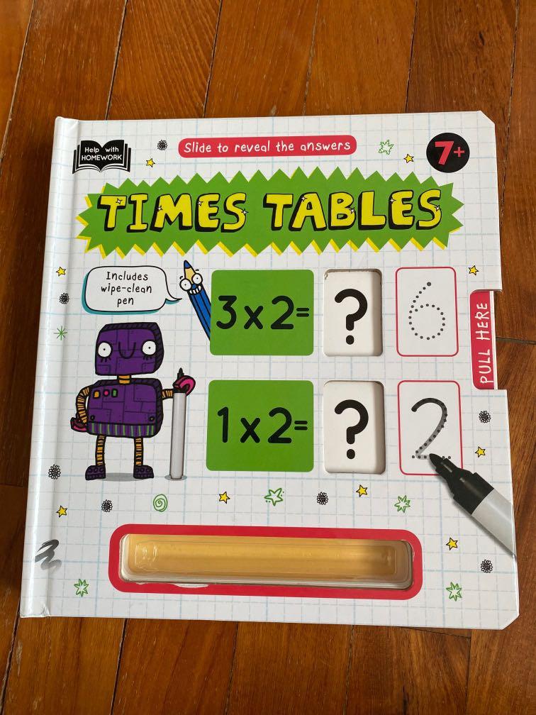 Times Tables Book, Hobbies & Toys, Books & Magazines, Children's Books ...