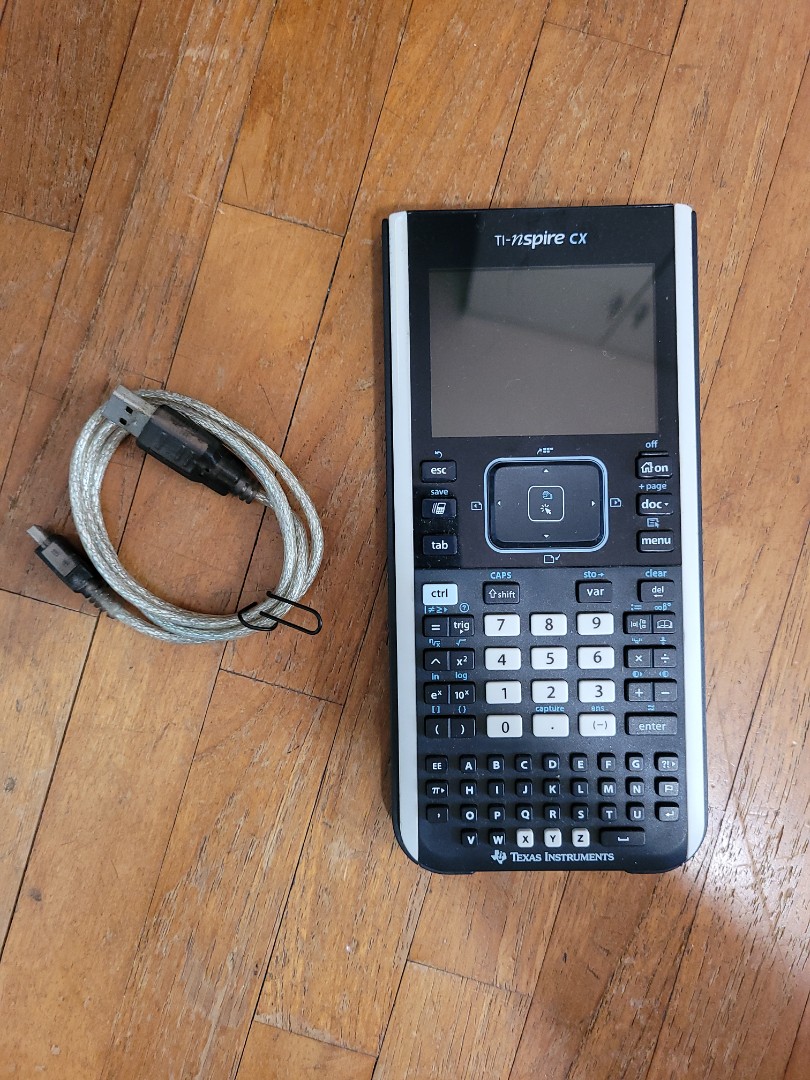 TI-nspire CX, Graphic Display calculator, Computers & Tech, Office ...