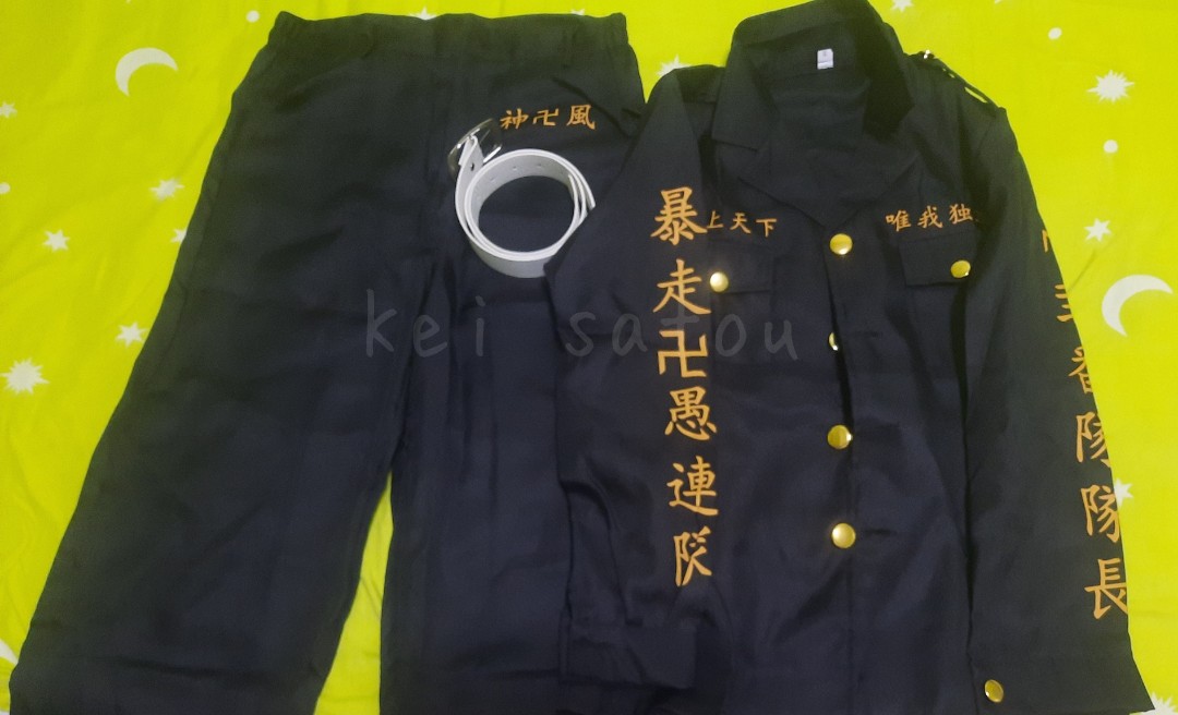 Tokyo Revengers Toman Uniform, Men's Fashion, Coats, Jackets and ...
