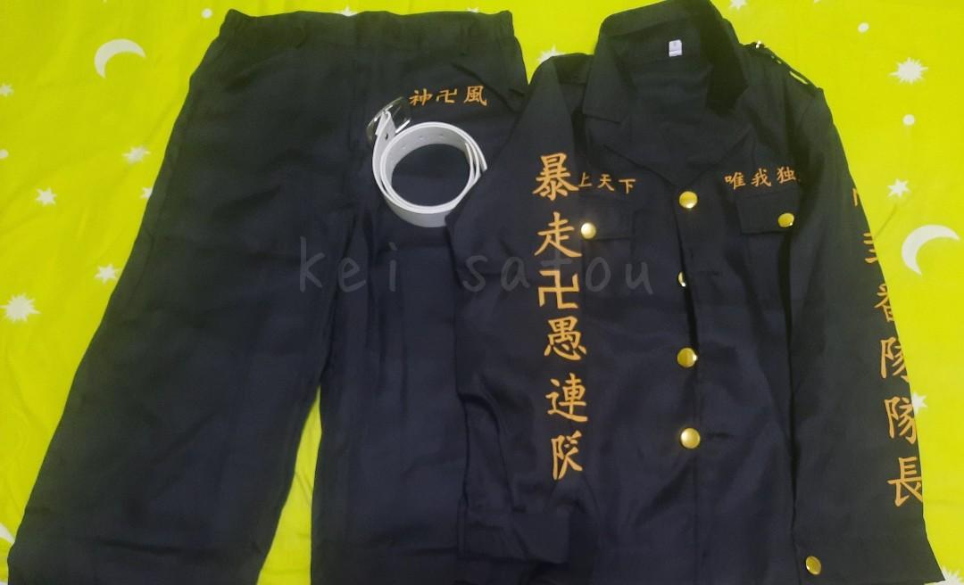 Tokyo Revengers Toman Uniform, Men's Fashion, Coats, Jackets and ...