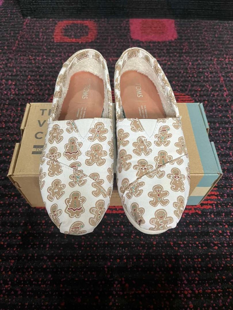 TOMS - Limited Edition Gingerbread Classics, Women's Fashion, Footwear ...