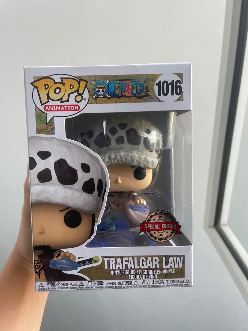Trafalgar Law Funko Pop, Hobbies & Toys, Toys & Games on Carousell