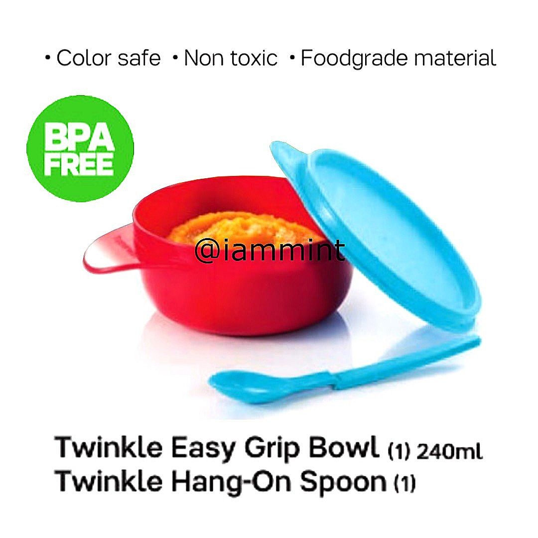 Tupperware 240 ml Microwavable/ Microwave Safe Twinkle Easy Grip Bowl ...