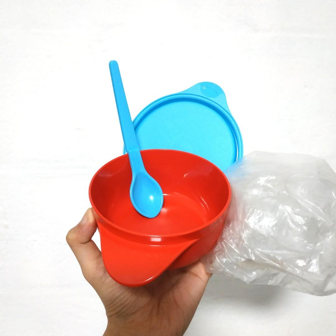 Tupperware 240 ml Microwavable/ Microwave Safe Twinkle Easy Grip Bowl ...