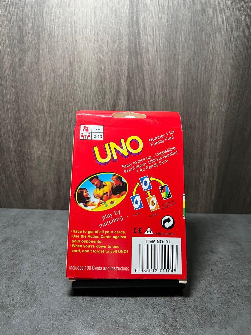 UNO Card Game Brand new Local stock, Hobbies & Toys, Toys & Games on ...