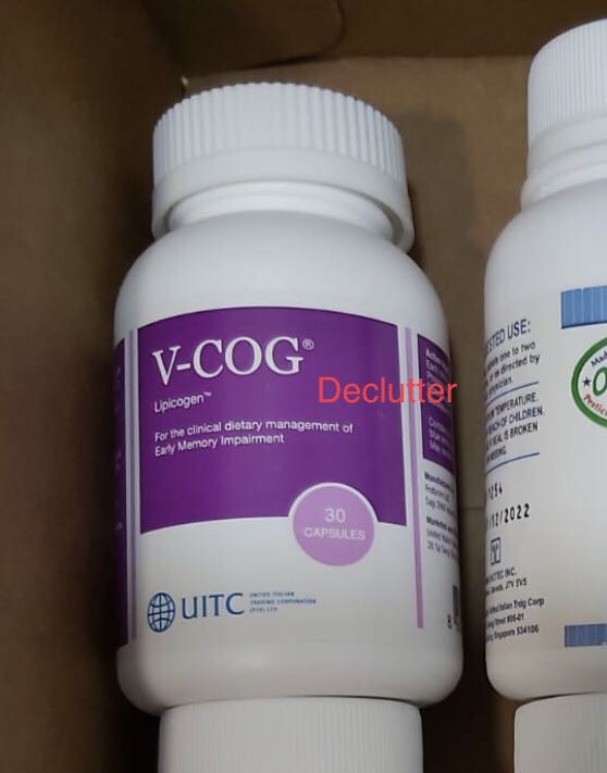 V-COG (formerly Vayacog) (30 Capsules), Health & Nutrition, Health ...