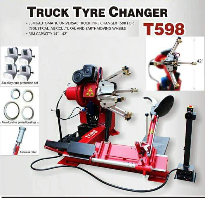 Veritek Truck Tire Changer T598, Commercial & Industrial, Construction ...