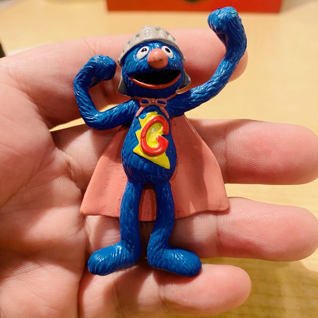 Vintage Super Grover Keychain Sesame Street, Hobbies & Toys, Toys ...