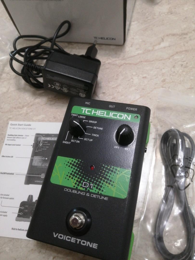 Voicetone D1 TC HELICON vocal pedal, Hobbies & Toys, Music & Media ...