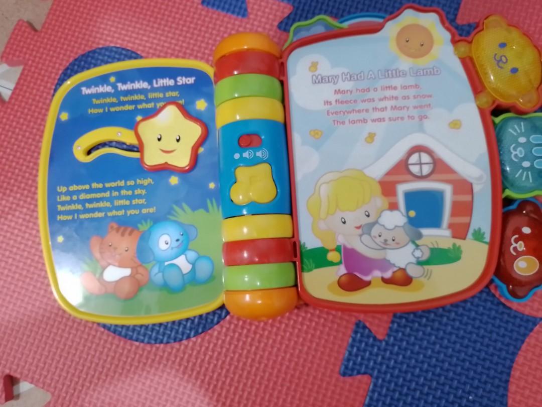 Vtech nursery rhyme storybook, Babies & Kids, Infant Playtime on Carousell