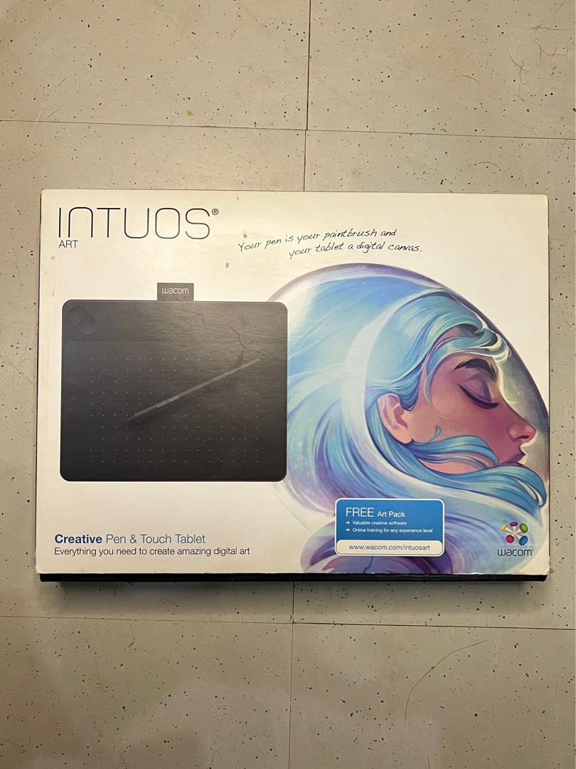 Wacom Intous CTH-490 Pen&Touch Digital Drawing Tablet, Computers & Tech ...