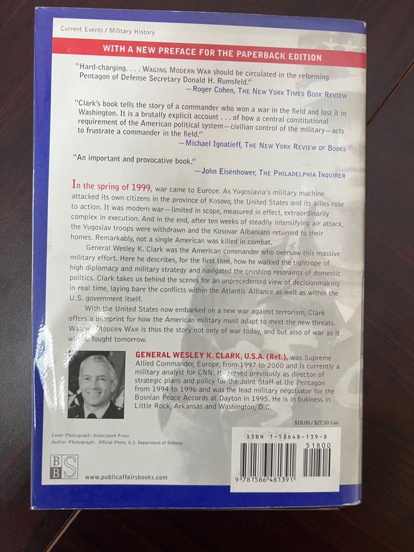 Waging Modern War, Hobbies & Toys, Books & Magazines, Fiction & Non ...