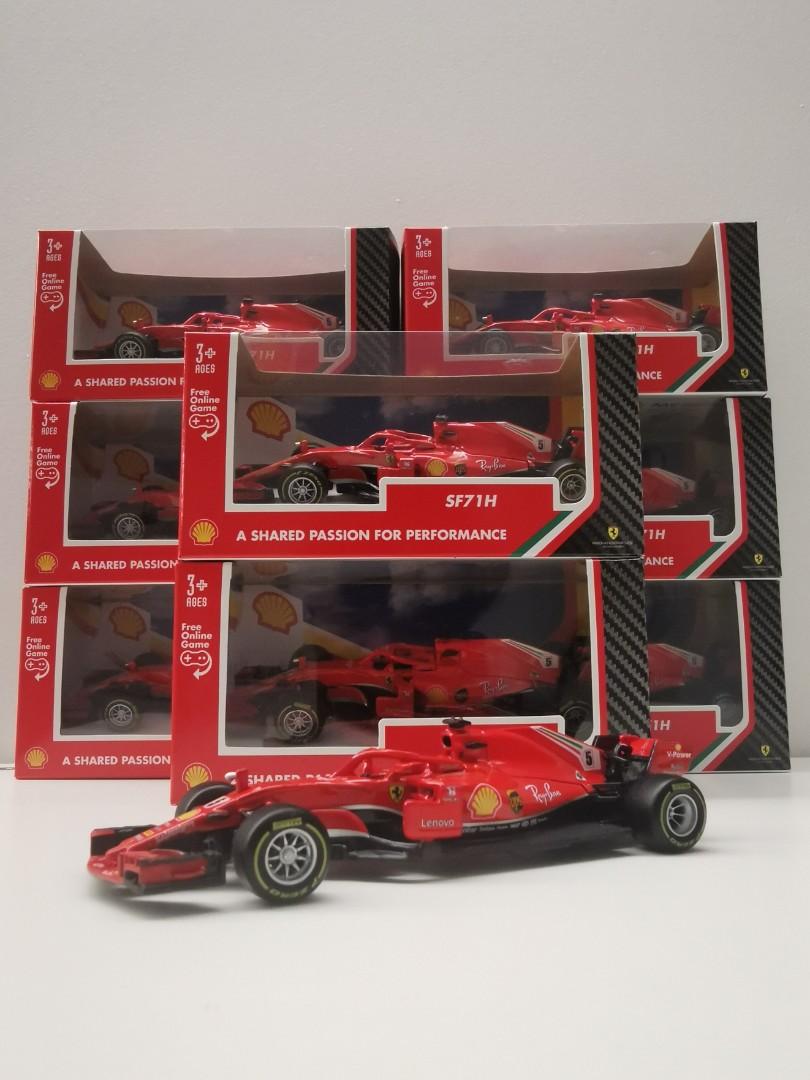 WTS: Shell Ferrari (F1) SF71H (1:43) bburago, Hobbies & Toys, Toys ...