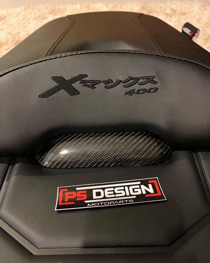 Yamaha Xmax sports seat. Custom Japanese emblem, Motorcycles ...
