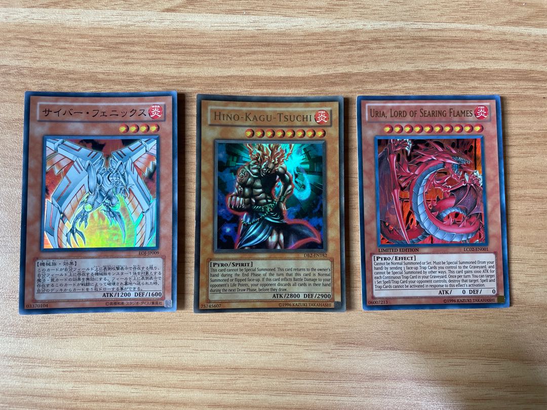 Yugioh Assorted Fire Foil Cards, Hobbies & Toys, Toys & Games on Carousell