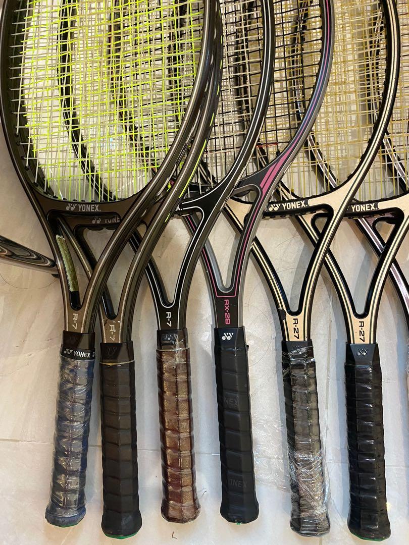 YY Yonex Rexking R7, R22, R23, R24, R27, R28, R70 Tennis Rackets ...