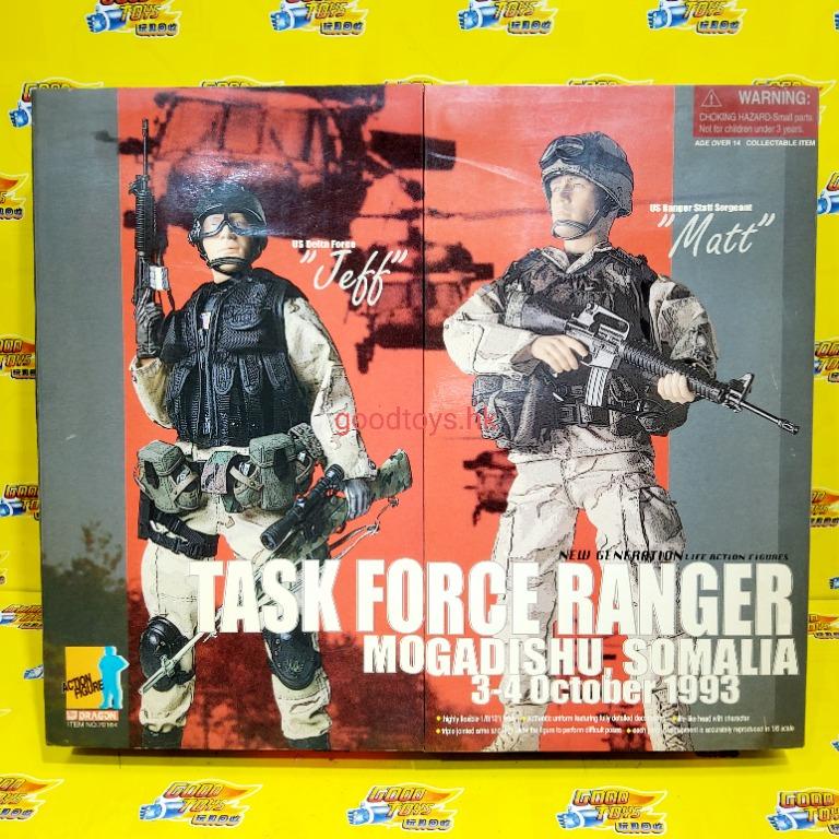 全新 DRAGON 1/6 12吋 TASK FORCE RANGER MOGADISHU SOMALIA 3-4 OCTOBER 1993 ...