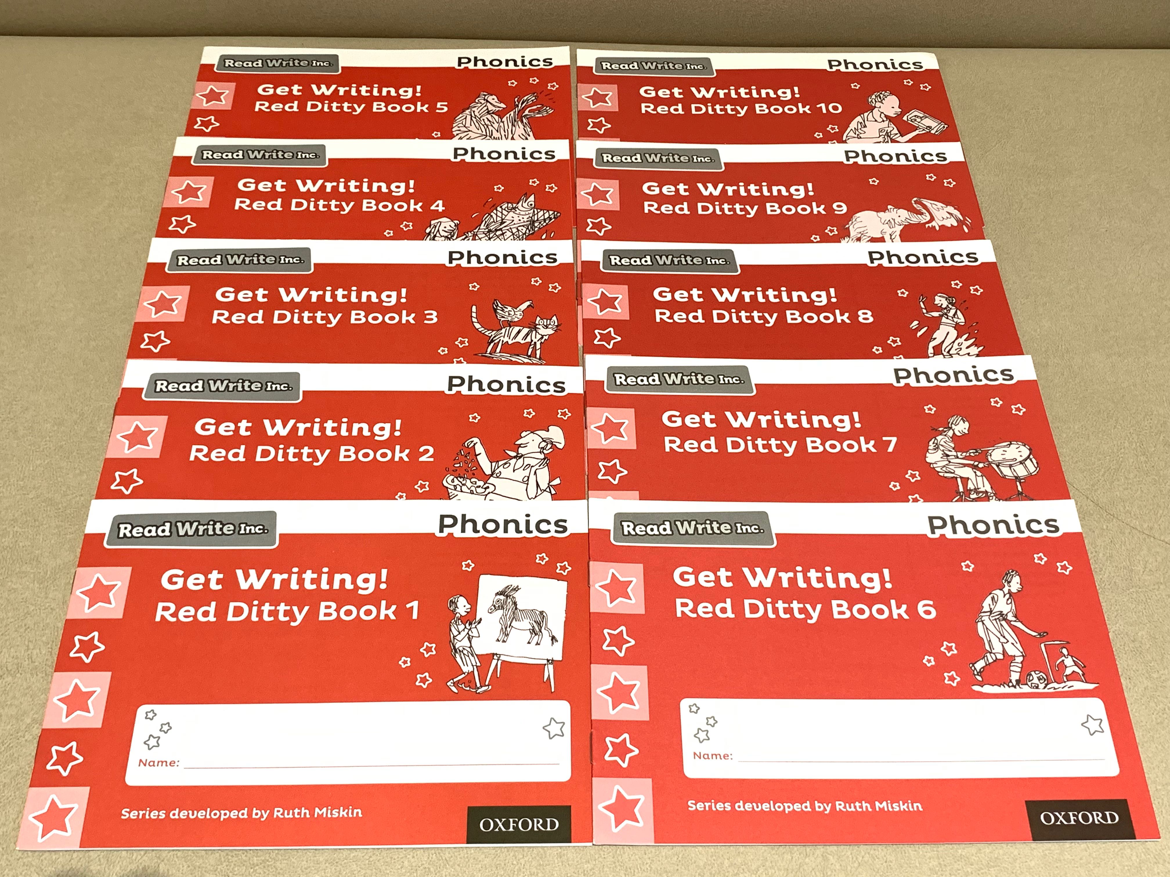 全新 RWI Red Ditty Book (Exercise), 興趣及遊戲, 書本 & 文具, 教科書 on Carousell