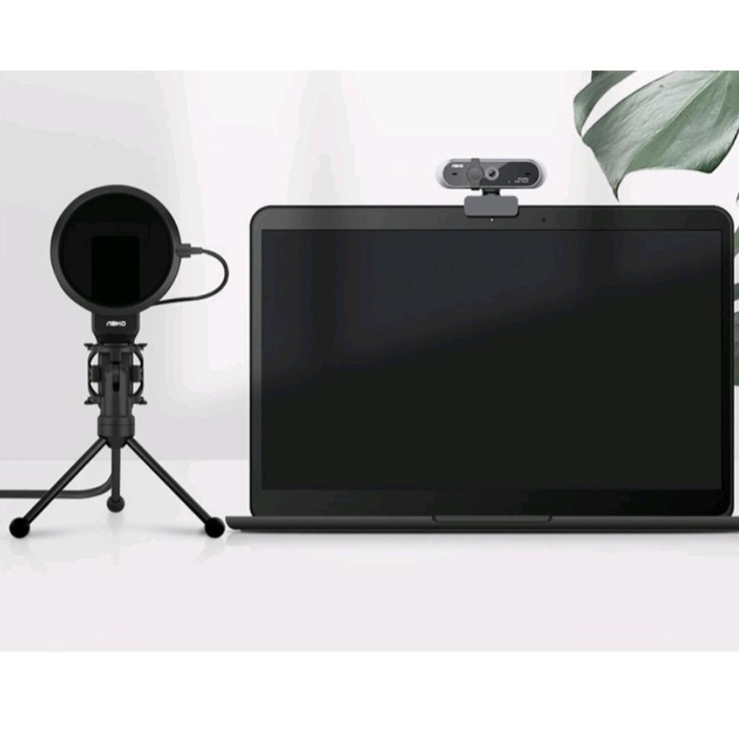 ABKO 1944p QHD USB Webcam APC930U (Black), Computers & Tech, Parts & Accessories, Webcams on ...