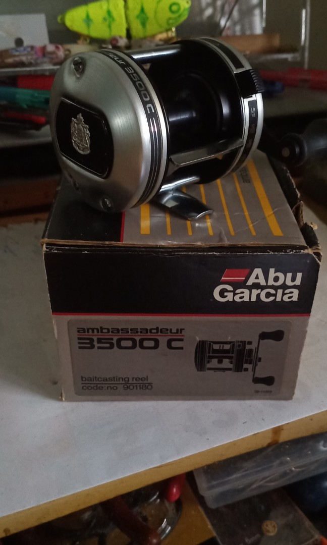Abu garcia 3500 C, Sports Equipment, Fishing on Carousell