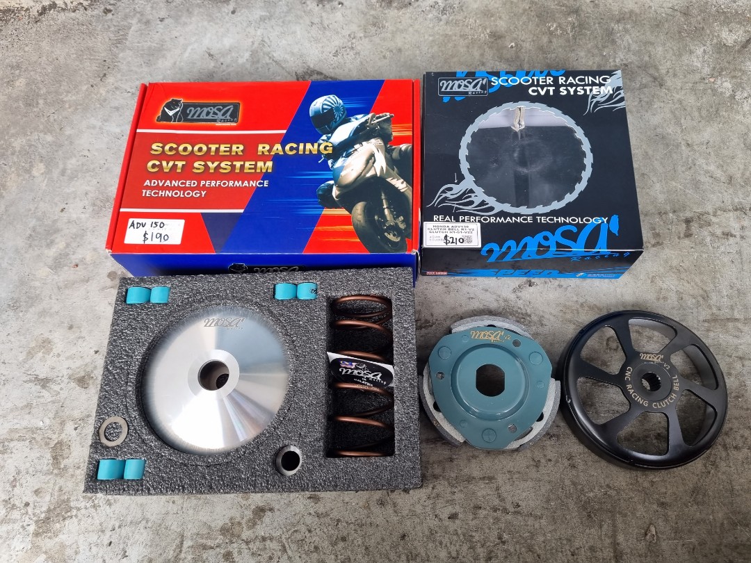 ADV 150 Mosa Racing Full Upgrade, Motorcycles, Motorcycle Accessories ...