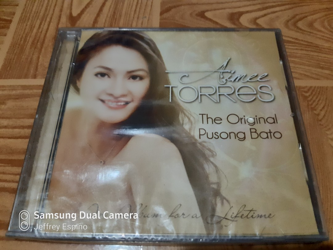 Aimee Torres The Original Pusong Bato opm cd, Hobbies & Toys, Music ...