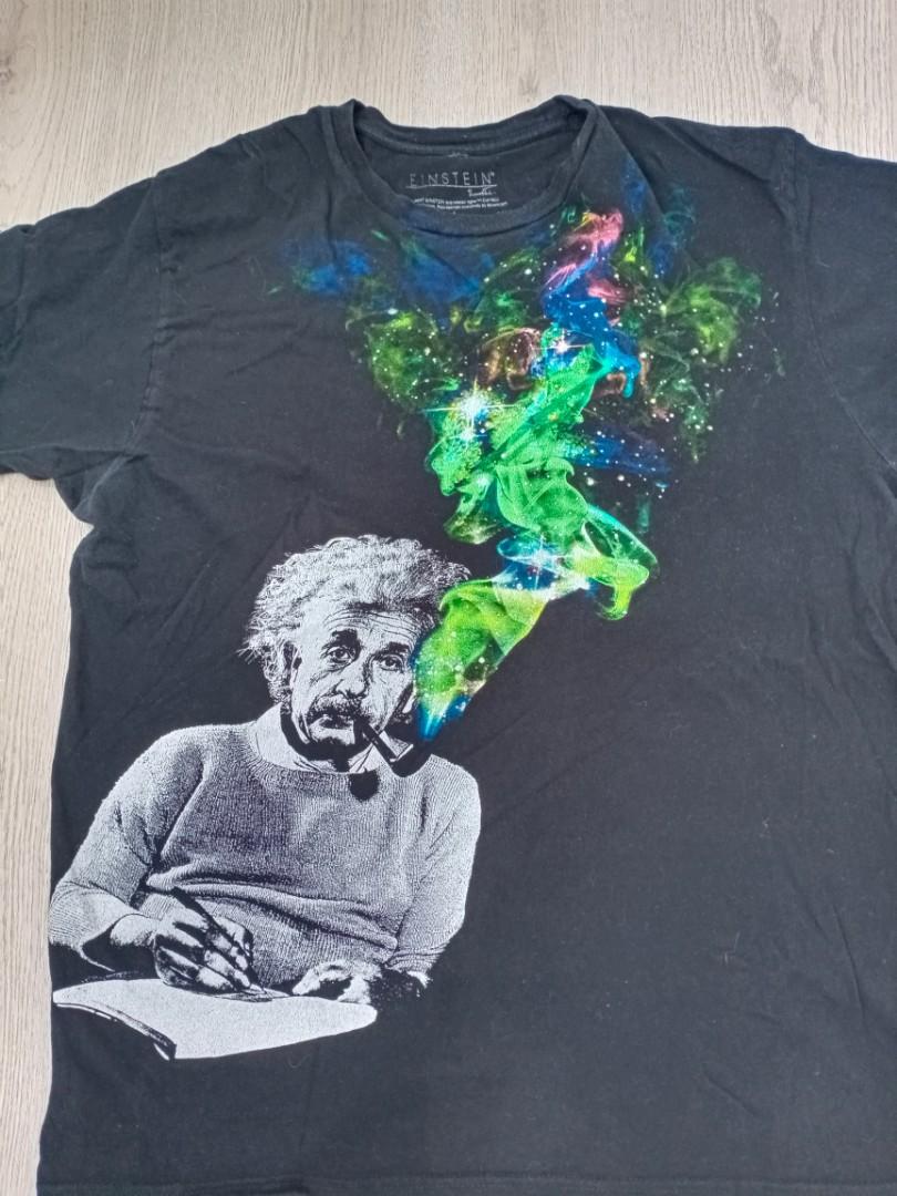 ALBERT EINSTEIN SHIRT, Men's Fashion, Tops & Sets, Tshirts & Polo ...