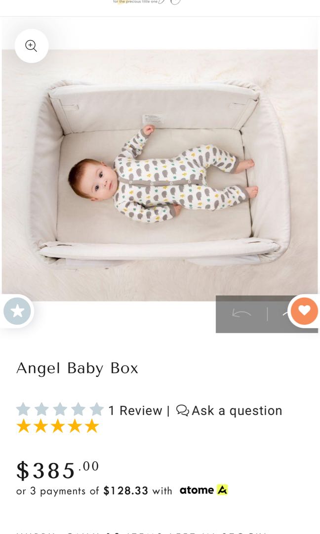 Portable baby crib - Angel Baby Box, Babies & Kids, Baby Nursery & Kids ...