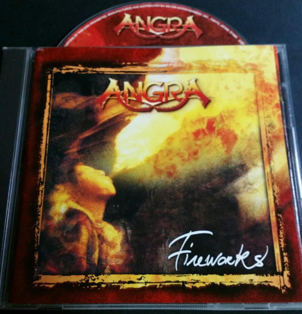 Angra (fireworks) cd rock/power metal, Hobbies & Toys, Music & Media ...