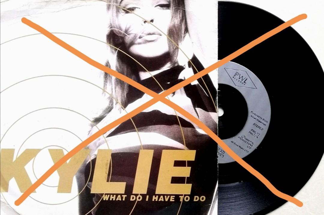 arth7 KYLIE MINOGUE 7" Single Vinyl Record at $6 each, Hobbies & Toys ...