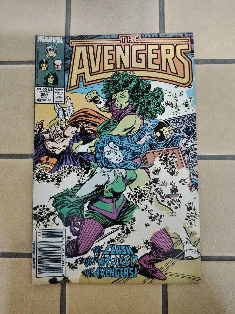 Artist Cover Error! The Avengers #297 ( John Buscema - Cover Art ...