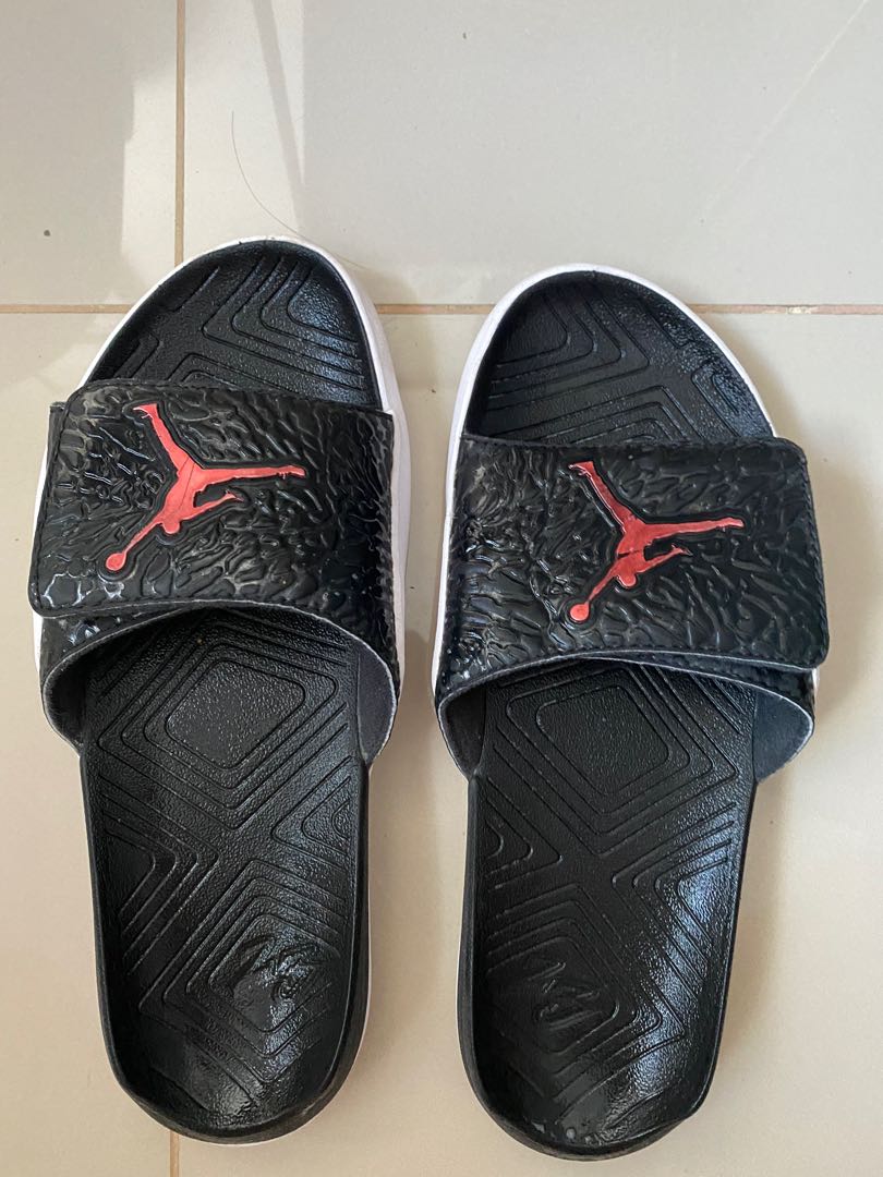 Authentic Jordan Slides Slippers, Men's Fashion, Footwear, Slippers ...