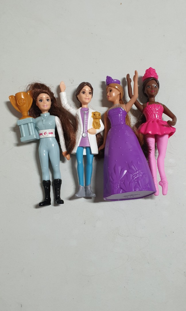 Barbie dolls mcdonald's happy meal bundle, Hobbies & Toys, Toys & Games ...