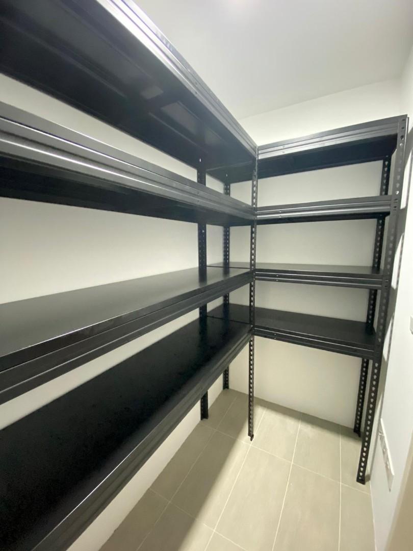 Boltless Metal Rack, U shape, L shape For Utility Room, Storeroom, HDB ...