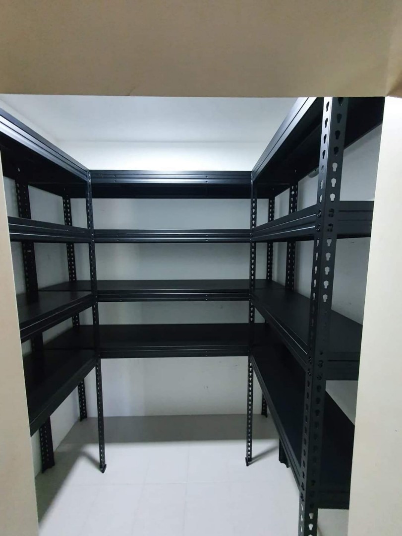 Boltless Metal Rack, U shape, L shape For Utility Room, Storeroom, HDB ...