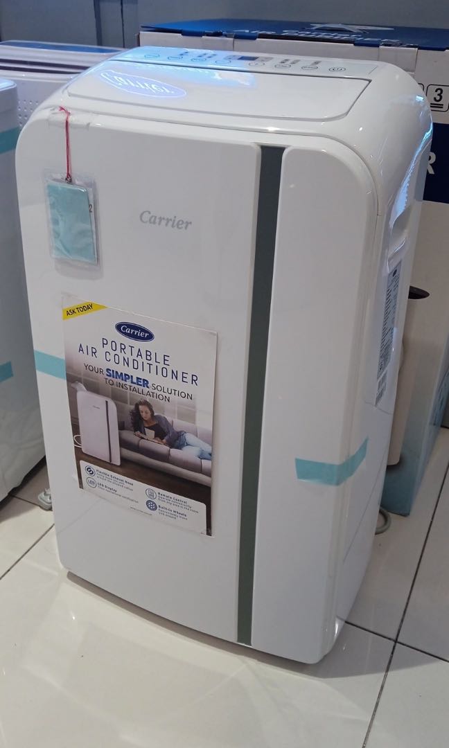 CARRIER PORTABLE AIRCON, TV & Home Appliances, Air Conditioning and ...