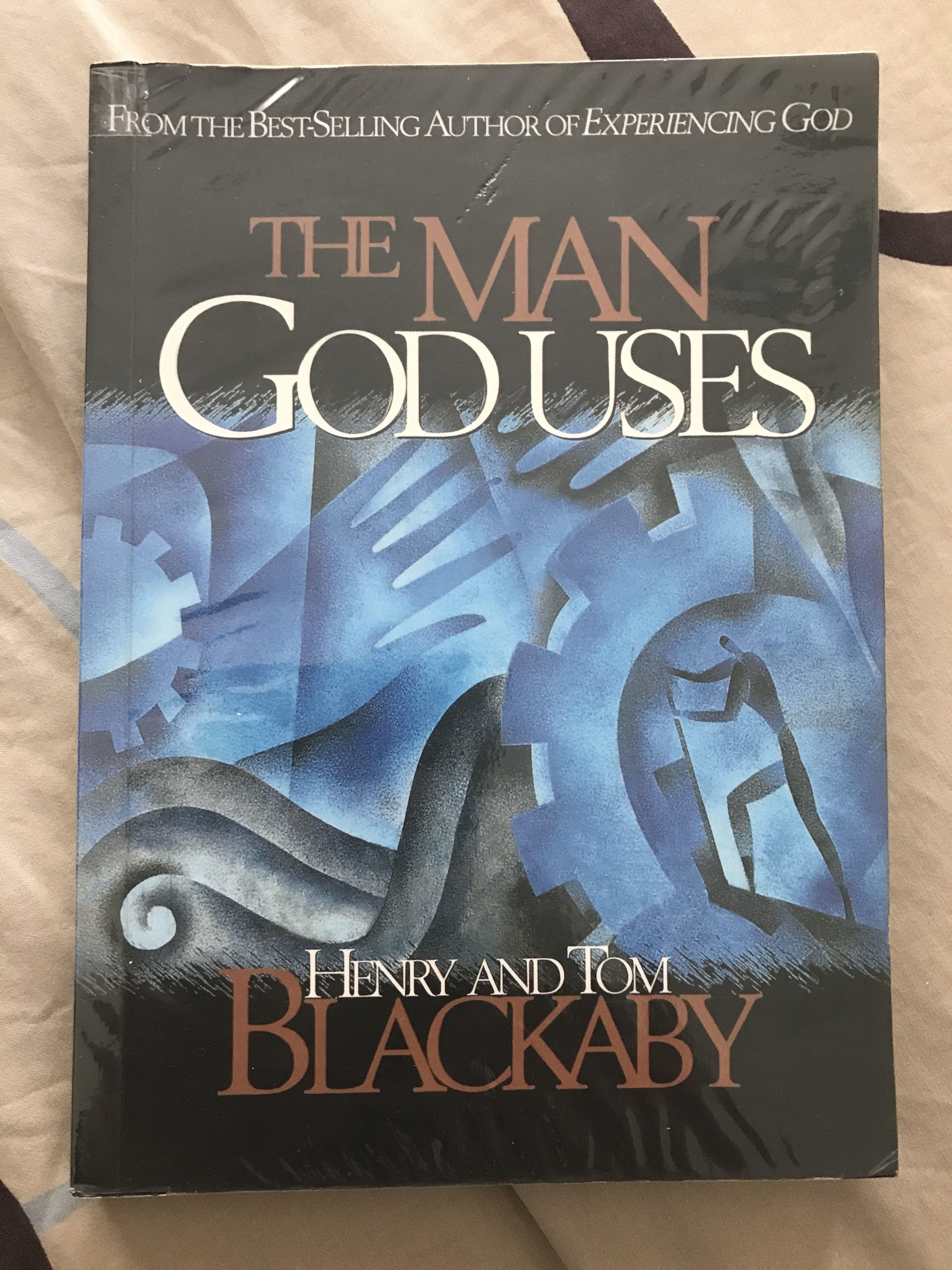 Christian Book : The Man God Uses by Henry and Tom Blackaby, Hobbies ...