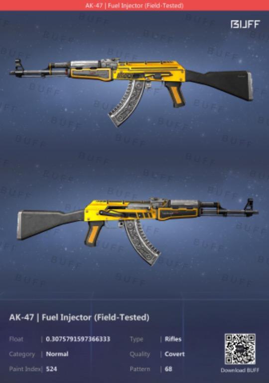 CSGO ak47 fuel injector, Video Gaming, Gaming Accessories, In-Game Products on Carousell