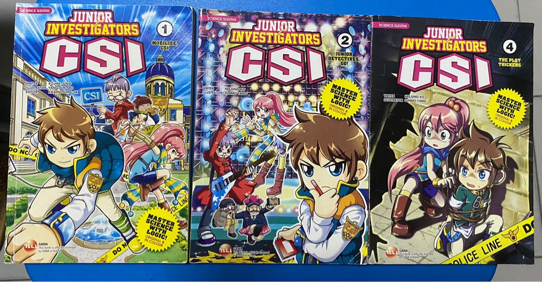 CSI comics, Hobbies & Toys, Books & Magazines, Comics & Manga on Carousell