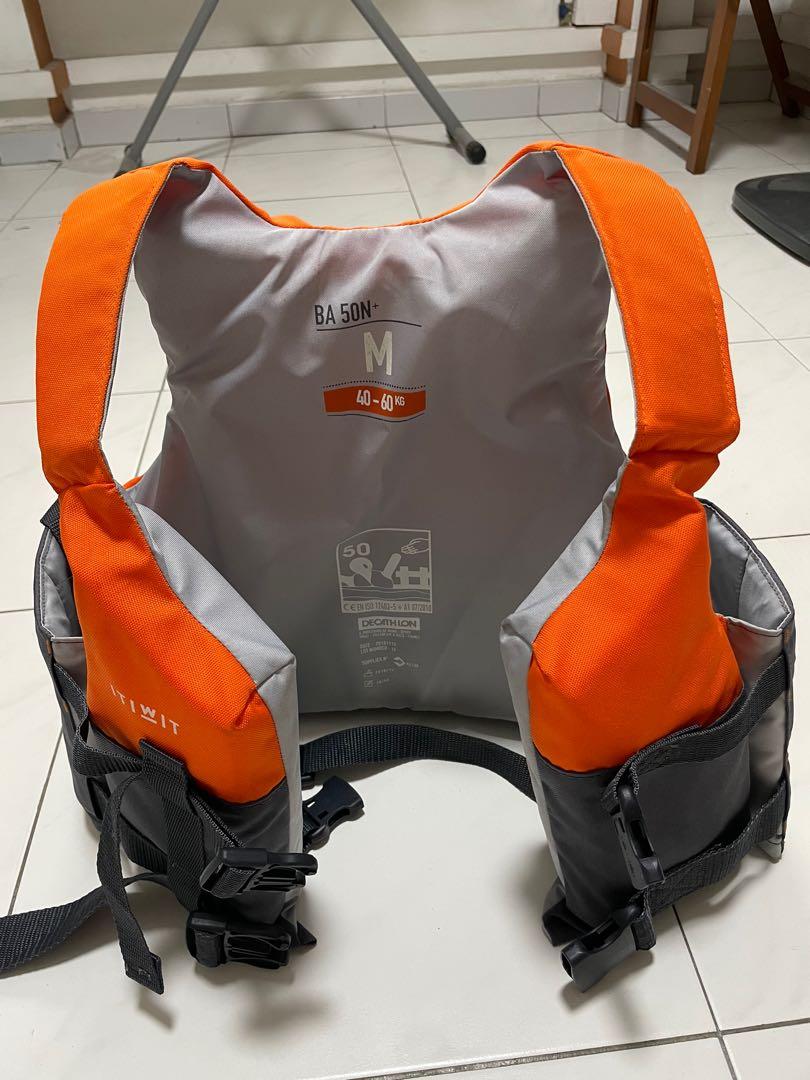 Decathlon Itiwit Life Jacket, Sports Equipment, Other Sports Equipment ...