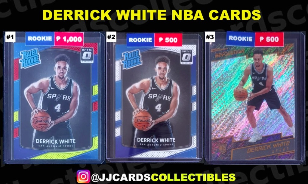 Derrick White Rookie NBA Cards in Top Loader, Hobbies & Toys, Toys ...