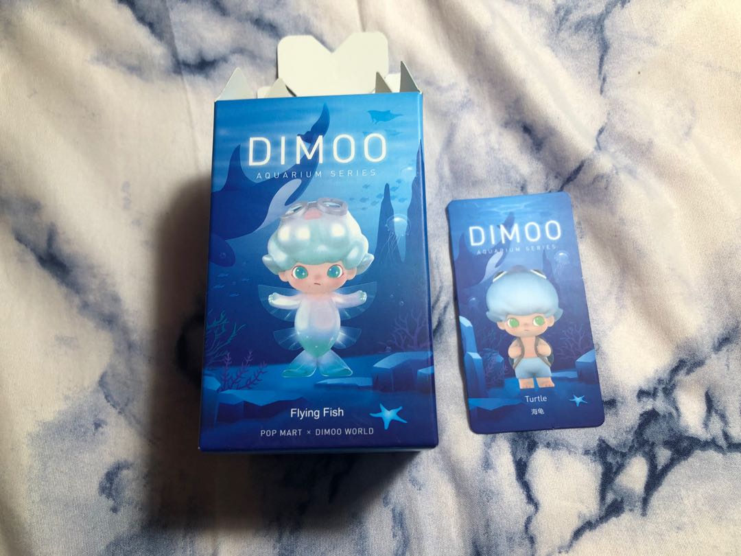 Dimoo Aquarium Series (turtle), Hobbies & Toys, Toys & Games on Carousell